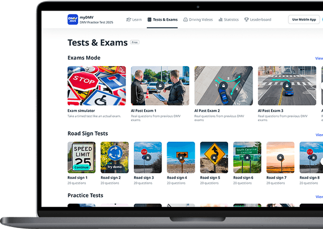 Free DMV Practice Test 2026 | Pass Your Permit First Try